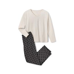 Tchibo - Pyjama - Damen - Gr. L - schwarz