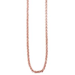 Adelia&acute;s Kette ohne Anh&auml;nger ADELIA&acute;S "Unisex Halskette &ndash; Erbskette aus Edelstahl 40+5", gold, Halsketten, Damen, 45cm, Edelstahl, Perfekt als Geschenk f&uuml;r besondere Menschen