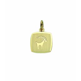 Adelia&acute;s Kettenanh&auml;nger ADELIA&acute;S "Damen & Herren 333 Gold Sternzeichen Anh&auml;nger Steinbock", gold, Schmuckanh&auml;nger, Damen, Steinbock, Gelbgold 333 Gold, Gelbgold 333, Gold, Kettenanh&auml;nger, Goldschmuck f&uuml;r Damen & Herren