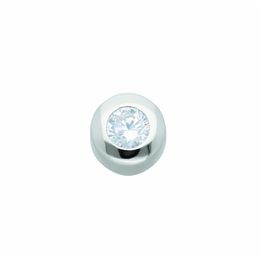 Adelia&acute;s Kettenanh&auml;nger ADELIA&acute;S "Anh&auml;nger 925 Silber mit Zirkonia &ndash; Silberanh&auml;nger", silber, Schmuckanh&auml;nger, Damen, mit Zirkonia, Silber 925 (Sterlingsilber), Kettenanh&auml;nger, Silberanh&auml;nger