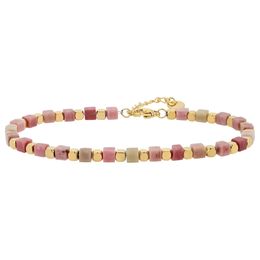 Adelia&acute;s Armband ADELIA&acute;S "Damen Armband aus Edelstahl mit Aventurin 17,5+3 cm", gold, Armb&auml;nder, Damen, 20cm, Edelstahl, Armband, Eine sch&ouml;ne Geschenkidee f&uuml;r jeden Anlass
