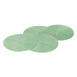 Tchibo - 4 Platzsets - gr&uuml;n