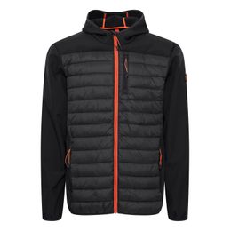 Softshelljacke FQ1924 "Softshelljacke FQJonne", Herren, Gr. M, schwarz (schwarz beauty), Obermaterial: 100% Nylon NY., Jacken Softshelljacke
