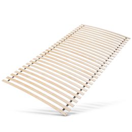 Rollrost Beco "Quick 28 Rollrost", beige, B:140cm H:2,5cm L:200cm, Lattenroste, Top Handling, da gerollt&fertig montiert