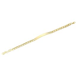 Adelia&acute;s Armband ADELIA&acute;S "Unisex Armband &ndash; Panzerarmband aus Edelstahl 19+4 cm", gold, Armb&auml;nder, Damen, 23cm, Edelstahl, Armband, Ideal als Geschenk f&uuml;r besondere Anl&auml;sse