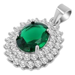 Adelia&acute;s Kettenanh&auml;nger ADELIA&acute;S "Damen Anh&auml;nger aus 925 Silber mit Zirkonia", silber, Schmuckanh&auml;nger, Damen, Silber 925 (Sterlingsilber), Kettenanh&auml;nger, Ein kleines Geschenk mit gro&szlig;er Wirkung
