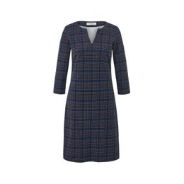 Tchibo - Kariertes Kleid - Damen - Gr. 40 - dunkelblau