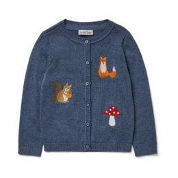 Tchibo - Baby-Strickjacke - Baby - Gr. 86/92 - dunkelblau