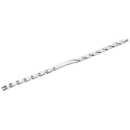 Adelia&acute;s Gliederarmband ADELIA&acute;S "Unisex Armband &ndash; Gliederarmband aus Edelstahl 21 cm", silber, Armb&auml;nder, Damen, 21cm, Edelstahl, Gliederarmband, Ein stilvolles Geschenk f&uuml;r besondere Momente