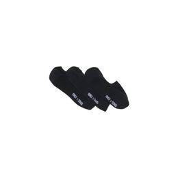 Only & Sons F&uuml;&szlig;linge ONLY & SONS "ONSBASIC INVISIBLE SOCK 3 PACK NOOS", Herren, Gr. 43-46, schwarz pack:schwarz, schwarz, Baumwollmischung, unifarben, Socken, Baumwollmischung, Einheitsgr&ouml;&szlig;e
