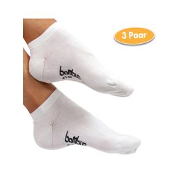 WITT Damen Sneakersocken, wei&szlig;, Gr&ouml;&szlig;e 39-42