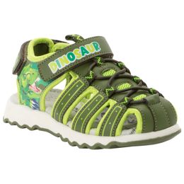 Sandale Disney "Dinosaur", M&auml;dchen, Gr. 29, gr&uuml;n (gr&uuml;n army), Synthetik, Schuhe Sandale