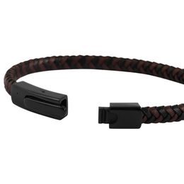 Adelia&acute;s Armband ADELIA&acute;S "Unisex Armband &ndash; Lederarmband aus Leder 21,5 cm", schwarz, Armb&auml;nder, Damen, 22cm, Leder, Armband, Sch&ouml;ne Geschenkidee zum Muttertag
