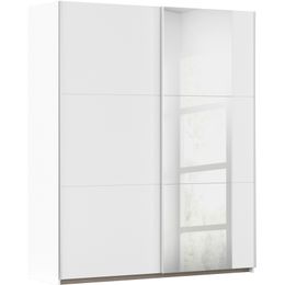 Schwebet&uuml;renschrank Rauch "Kleiderschrank Schrank Garderobe AURELIO", wei&szlig; (alpinwei&szlig;), B:175cm H:210cm T:59cm, Holzwerkstoff, Schr&auml;nke, Schwebet&uuml;renschrank, zeitloses Design, viele Farben, Breiten 175/218/261 cm MADE IN GERMANY