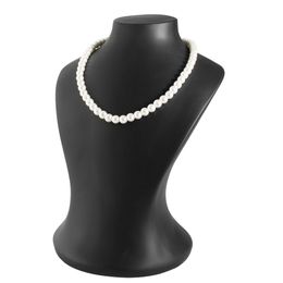 Adelia&acute;s Kette ohne Anh&auml;nger ADELIA&acute;S "Damen Halskette aus Glas mit Perle 45 cm", wei&szlig;, Halsketten, Damen, 45cm, Perfekt zum Verschenken an besondere Menschen