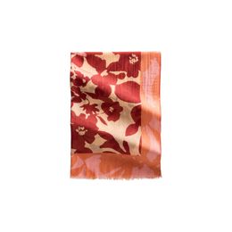 Marc O'Polo Schal MARC O'POLO "mit TENCEL&trade; Lyocell", Damen, medium pink, Obermaterial: 58% Modal, 42% Baumwolle, bedruckt, Modet&uuml;cher Schal