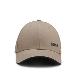 Baseball Cap BOSS Green "Cap-Bold", Herren, light, pastel gr&uuml;n 334, Twill, Baumwolle, Caps, mit kontrastfarbener Unterseite, Unisex