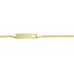 Adelia&acute;s ID Armband ADELIA&acute;S "16 cm ID - Armband 333 Gold ( 8K )", gold, Armb&auml;nder, Damen, 16cm, Gold, Goldarmband