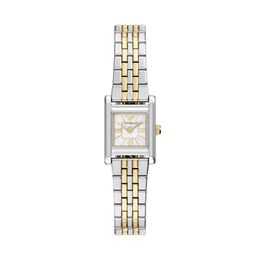 Quarzuhr Emporio Armani, edelstahlfarben, gelbgoldfarben, Armbanduhren, Damen, Quarzuhr, Armbanduhr, Damenuhr, Edelstahlarmband, analog