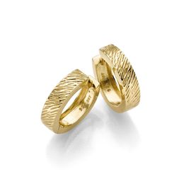 Adelia&acute;s Paar Creolen ADELIA&acute;S "Neuheit 2026 - Creolen Ohrringe 4,2 mm aus 925 Silber vergoldet", gold, Ohrringe, Damen, Damen, Silber 925 (Sterlingsilber)