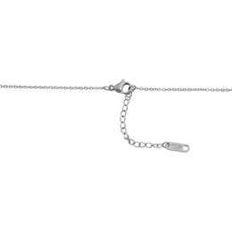 Adelia&acute;s Kette ohne Anh&auml;nger ADELIA&acute;S "Damen Halskette mit Anh&auml;nger &ndash; Herz aus Edelstahl", silber, Halsketten, Damen, 43cm, Edelstahl, Ideal zum Verschenken &ndash; schlicht und stilvoll