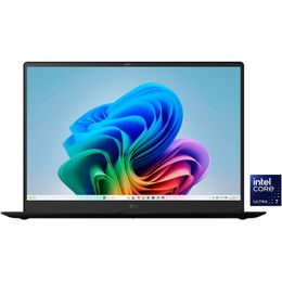 LG Notebook "Gram Pro 16" Ultralight Laptop, 16GB RAM, 2 TB SSD, Windows 11 Home", meta grau, 32 GB RAM 2.000 GB SSD, Core Ultra 7, Windows11Home, Notebooks