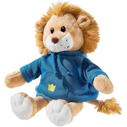 Kuscheltier Heunec "Hoody Crew, L&ouml;we Kristof Krone 35 cm", braun, Pl&uuml;schfiguren, KinderB:15cm L:35cm T:18cm, Polyester, Kuscheltier, B:15cm L:35cm T:18cm