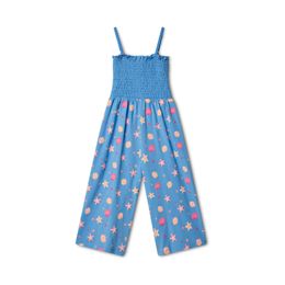 Tchibo - Kinder-Jumpsuit in 7/8-L&auml;nge - M&auml;dchen - Gr. 110/116 - blau