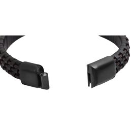 Adelia&acute;s Armband ADELIA&acute;S "Unisex Armband aus Leder 23 cm", schwarz, Armb&auml;nder, Damen, 23cm, Leder, Armband, Perfekt zum Verschenken an besondere Menschen