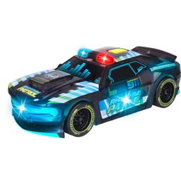 Spielzeug-Auto DICKIE TOYS "STREETS N BEATZ, Rhythm Patrol", schwarz (schwarz, blau), Spielzeugfahrzeuge, Kinder, Kunststoff, mit Licht & Sound