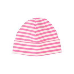 Beanie SALZHAUT "M&uuml;tze OSTERHAALJE", Damen, Gr. M, rosa (sanftes wei&szlig;, blossom), Obermaterial: 100% Baumwolle CO., M&uuml;tzen Beanie