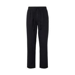 Tchibo - Flanell-Relaxhose - Herren - Gr. M - bordeaux/gestreift