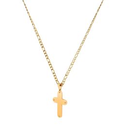 Adelia&acute;s Kette ohne Anh&auml;nger ADELIA&acute;S "Unisex Halskette mit Anh&auml;nger &ndash; Kreuz aus Edelstahl", gold, Halsketten, Damen, 60cm, Edelstahl, Zum Verschenken &ndash; ideal zum einen besonderen Tag