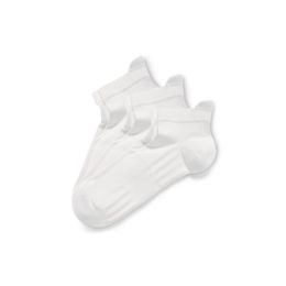 Tchibo - 3 Paar Profi-Laufsocken - Unisex - Gr. 35-38 - wei&szlig;