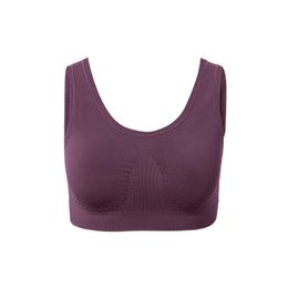 Tchibo - Seamless-Bustier - Damen - Gr. M - dunkellila