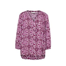 Tchibo - Bedruckte Tunika-Bluse - Damen - Gr. 36 - wei&szlig;/print