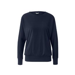 Tchibo - Shirt mit Fledermaus&auml;rmeln - Damen - Gr. XXL - dunkelblau