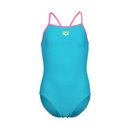 arena Feel Kinder-Badeanzug &raquo;Light Drop Back Solid&laquo; - M&auml;dchen - Gr. 164 - blau