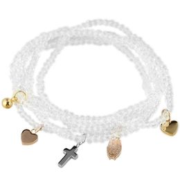 Adelia&acute;s Armband ADELIA&acute;S "Damen Armband aus 18 cm", wei&szlig;, Armb&auml;nder, Damen, 18cm, Armband, Zum Verschenken an Menschen, die Ihnen am Herzen liegen