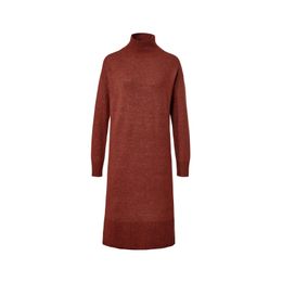 Tchibo - Strickkleid mit Wollanteil - Damen - Gr. S - braun