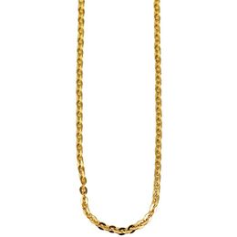 Adelia&acute;s Kette ohne Anh&auml;nger ADELIA&acute;S "Unisex Halskette &ndash; Ankerkette aus Edelstahl 90+5", gold, Halsketten, Damen, 95cm, Edelstahl, Zum Verschenken &ndash; ideal zum Weihnachten