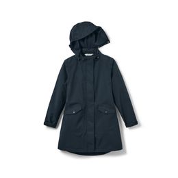 Tchibo - Kinder-Regenparka - M&auml;dchen - Gr. 122/128 - dunkelblau