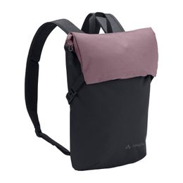 Cityrucksack Vaude "Unuk II", schwarz, lila ash, Rucks&auml;cke, Polyester, Cityrucksack, f&uuml;r den Stadtalltag, 8 Liter Volumen, mit separatem Handyfach