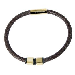 Adelia&acute;s Armband ADELIA&acute;S "Unisex Armband &ndash; Lederarmband aus Leder 21,5 cm", braun, Armb&auml;nder, Damen, 22cm, Leder, Armband, Ideal als Geschenk zum Jubil&auml;um