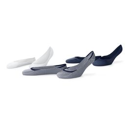 Tchibo - 3 Paar Ballerina-F&uuml;&szlig;linge - Damen - Gr. 35-38 - dunkelblau
