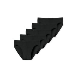 Minislip uncover by Schiesser "Uncover Cotton", Herren, Gr. XL, 000, schwarz, Single Jersey, Obermaterial: 95% Baumwolle, 5% Elasthan, k&ouml;rpernah, Unterhosen, ohne Eingriff, elastisch, Single Jersey, hoher Tragekomfort