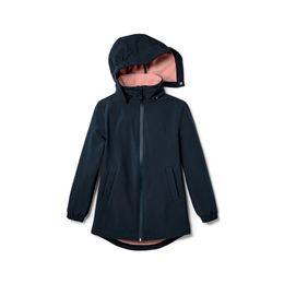 Tchibo - Kinder-Softshellmantel - M&auml;dchen - Gr. 146/152 - dunkelblau