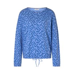 Tchibo - Sweatshirt mit Detail - Damen - Gr. XL - blau