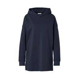 Tchibo - Langes Kapuzen-Sweatshirt - Damen - Gr. M - dunkelblau