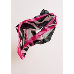 Loop Street One, Damen, Gr. onesize, deep bound gr&uuml;n, Stoff, 100% Modal, gemustert, Modet&uuml;cher Loop, aus Modal